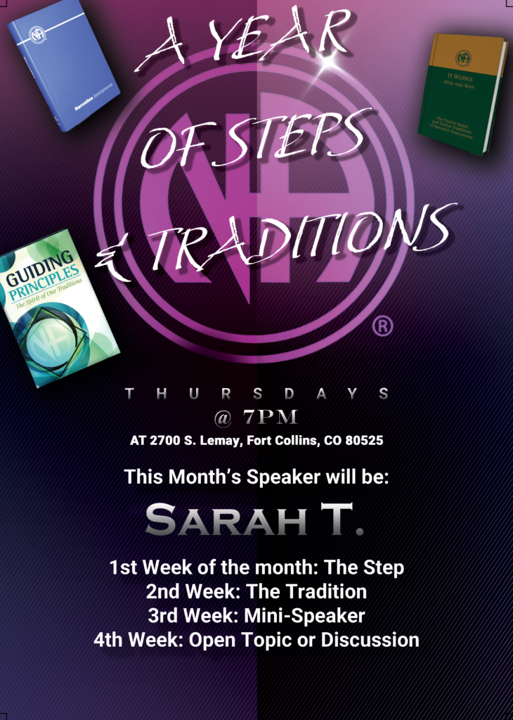 S&T Flyer - Off The Wall Area of Narcotics Anonymous